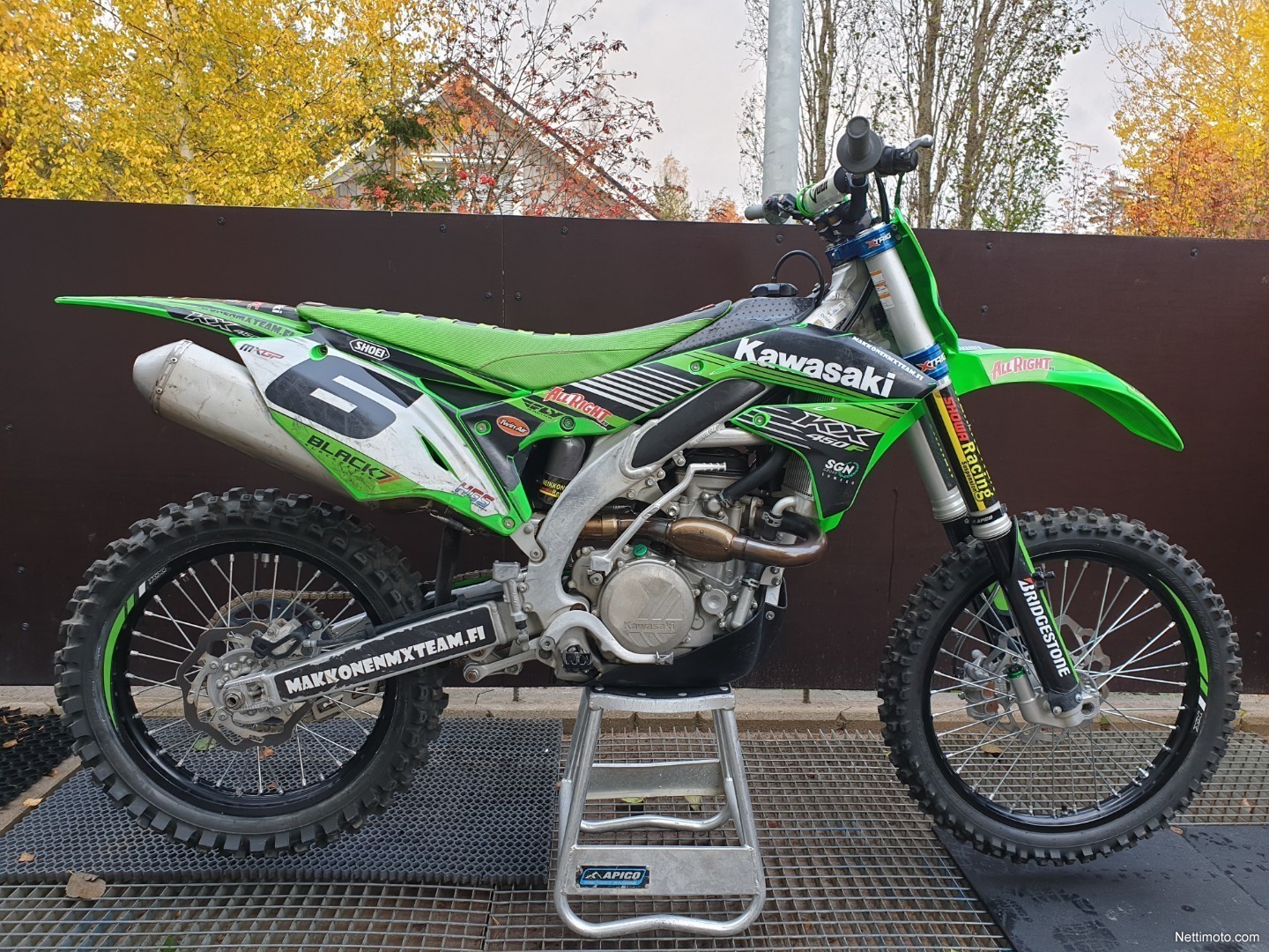 Kawasaki KX 450 F 450 Cm 2017 Kirkkonummi Moottoripy r Nettimoto