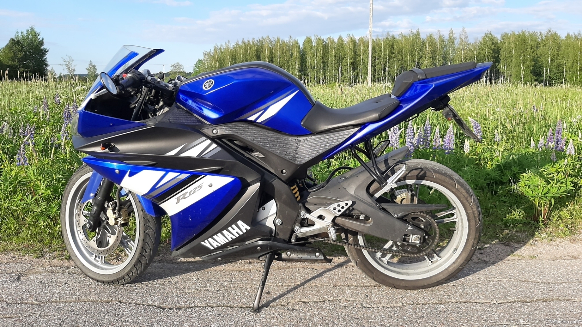 Yamaha YZF R 125 125 Cm 2010 nekoski Moottoripy r Nettimoto