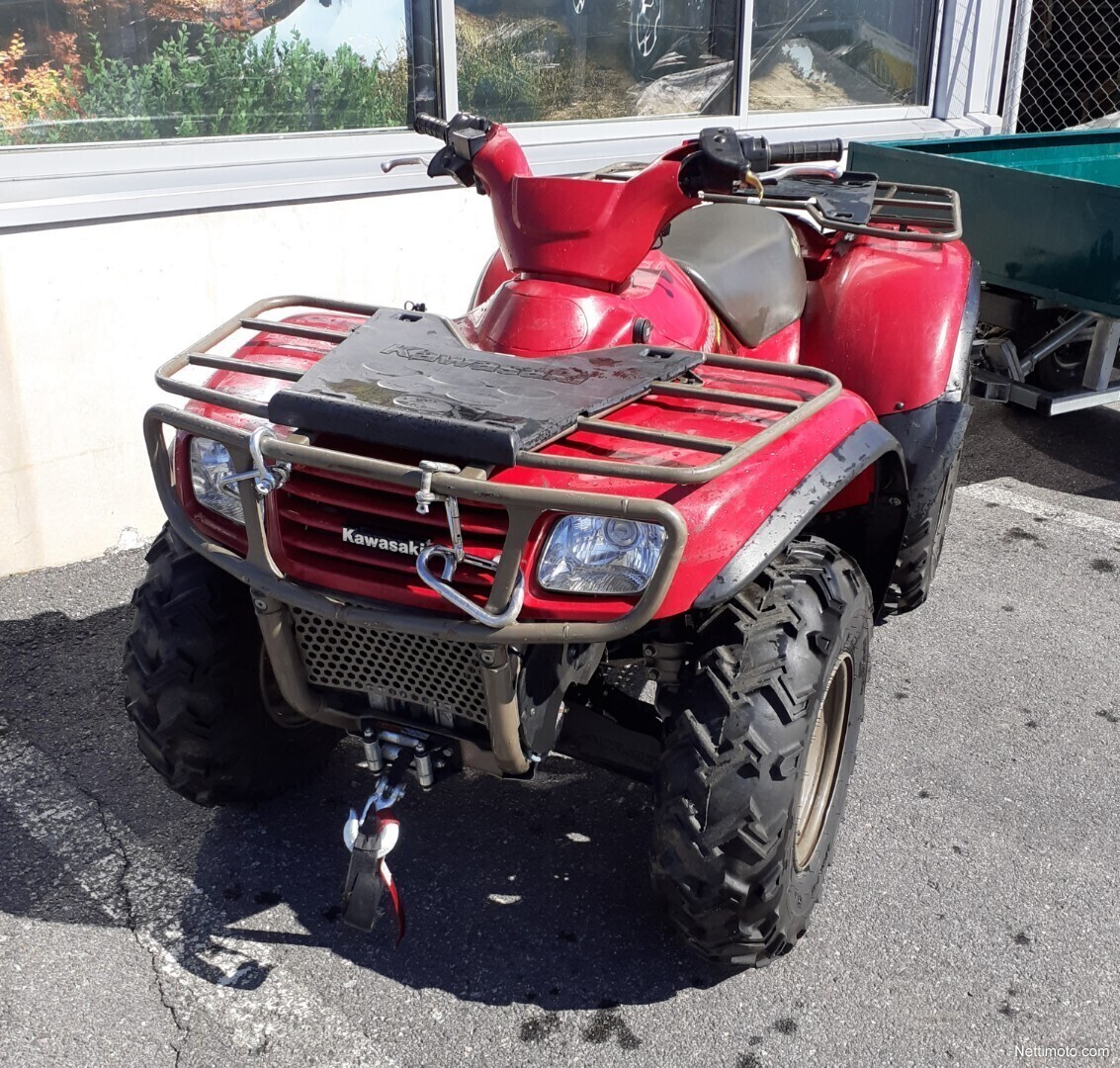 Kawasaki KVF 650 4X4 + SÄHKÖKIPPIKÄRRY 650 cm³ 2005 - Raisio - Mönkijä ...