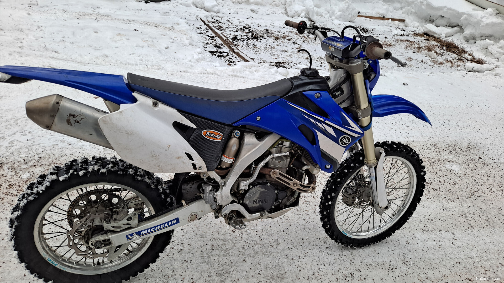 Yamaha WR 450 F 450 Cm 2008 Juupajoki Moottoripy r Nettimoto