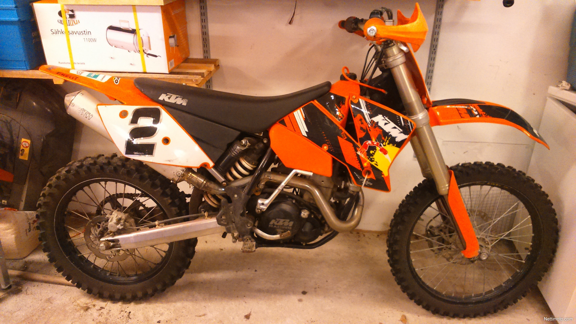 KTM 525 SX Racing Big Bore 570 Cm 2004 Oulu Motorcycle Nettimoto KTM 525 SX Racing Big Bore 570 Cm 2004 Oulu Motorcycle Nettimoto