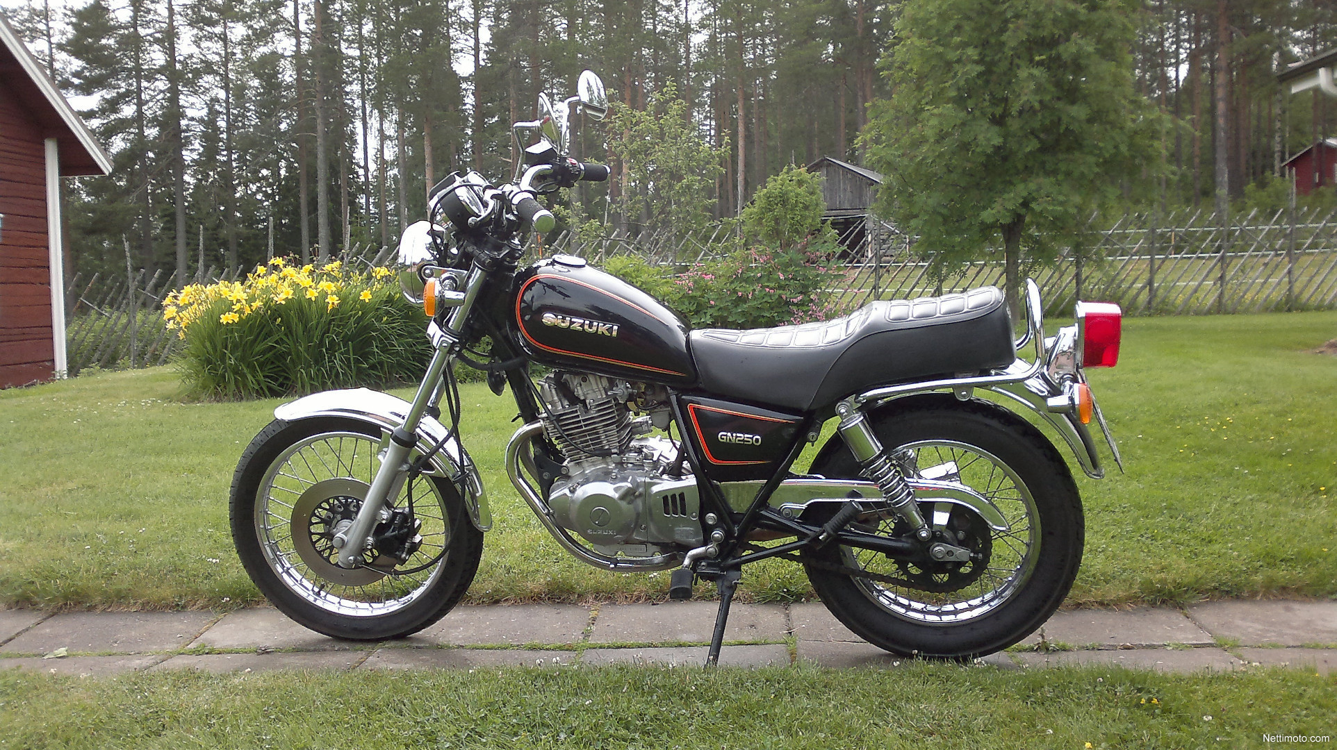 Suzuki GN 250 250 Cm 1995 Kuhmo Moottoripy r Nettimoto