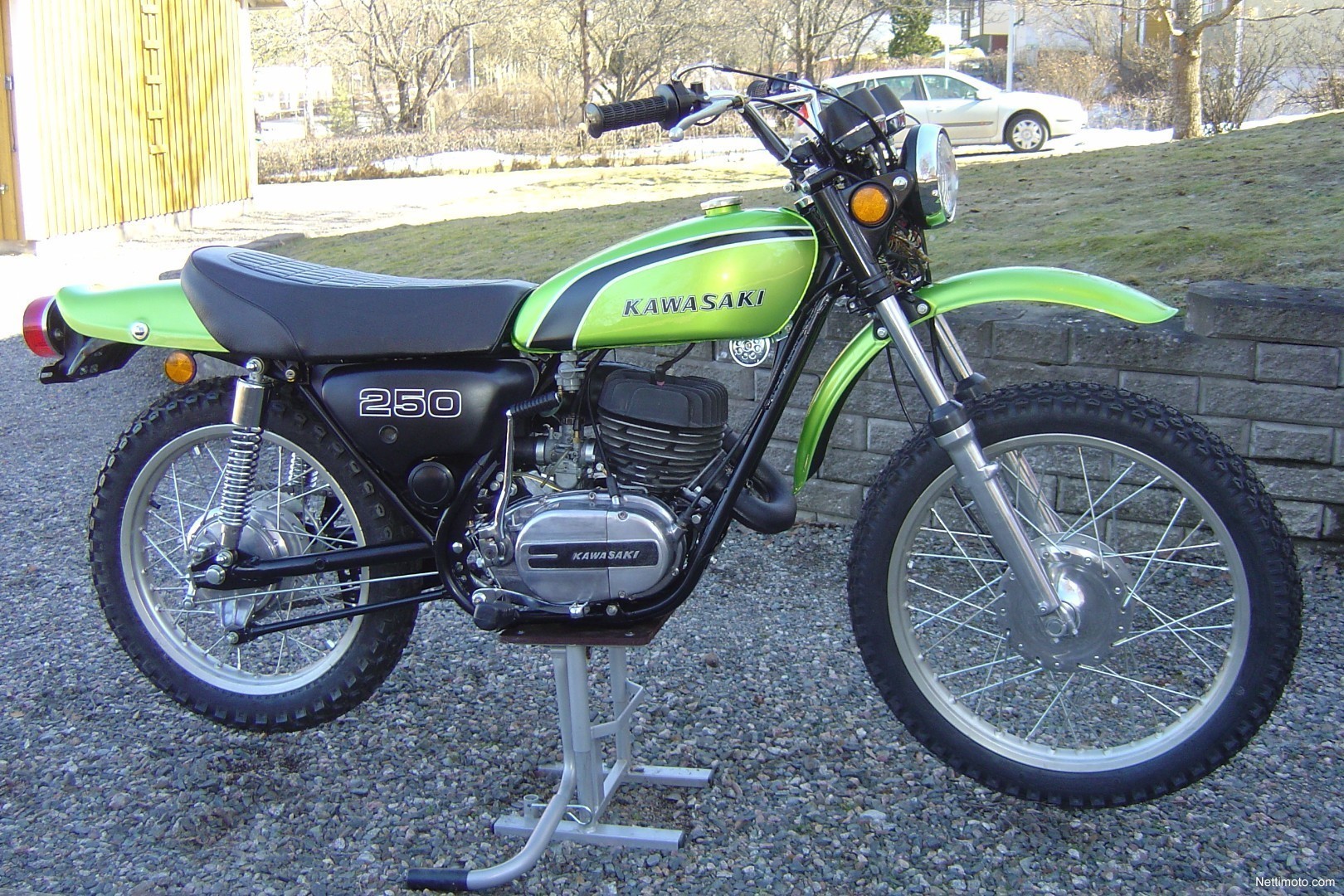 Kawasaki F11 250 Cm 1974 H meenlinna Moottoripy r Nettimoto