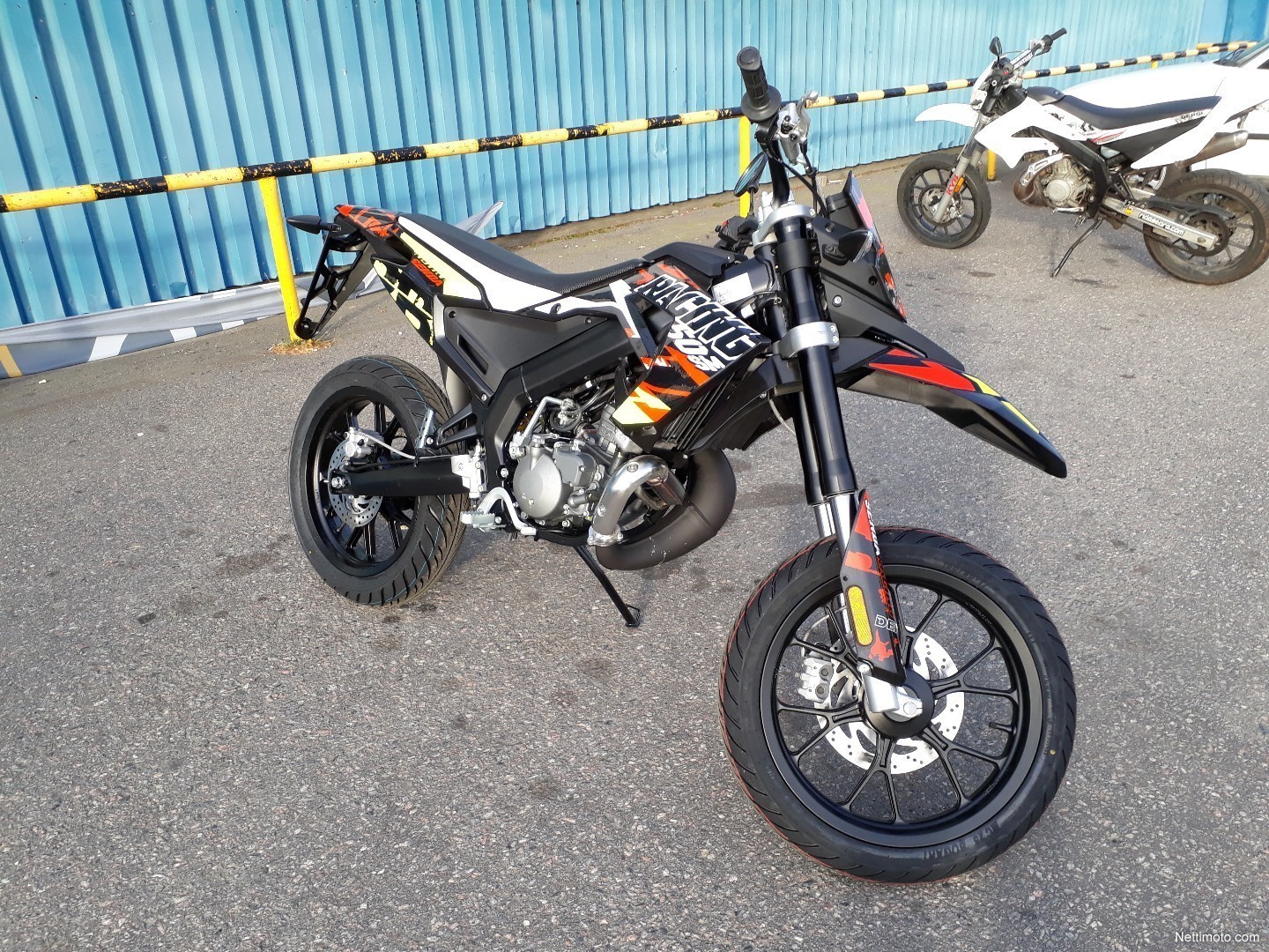 Derbi Senda Racing 50 Sm Musta Keltainen 50 Cm³ 2018 Kemi Mopo