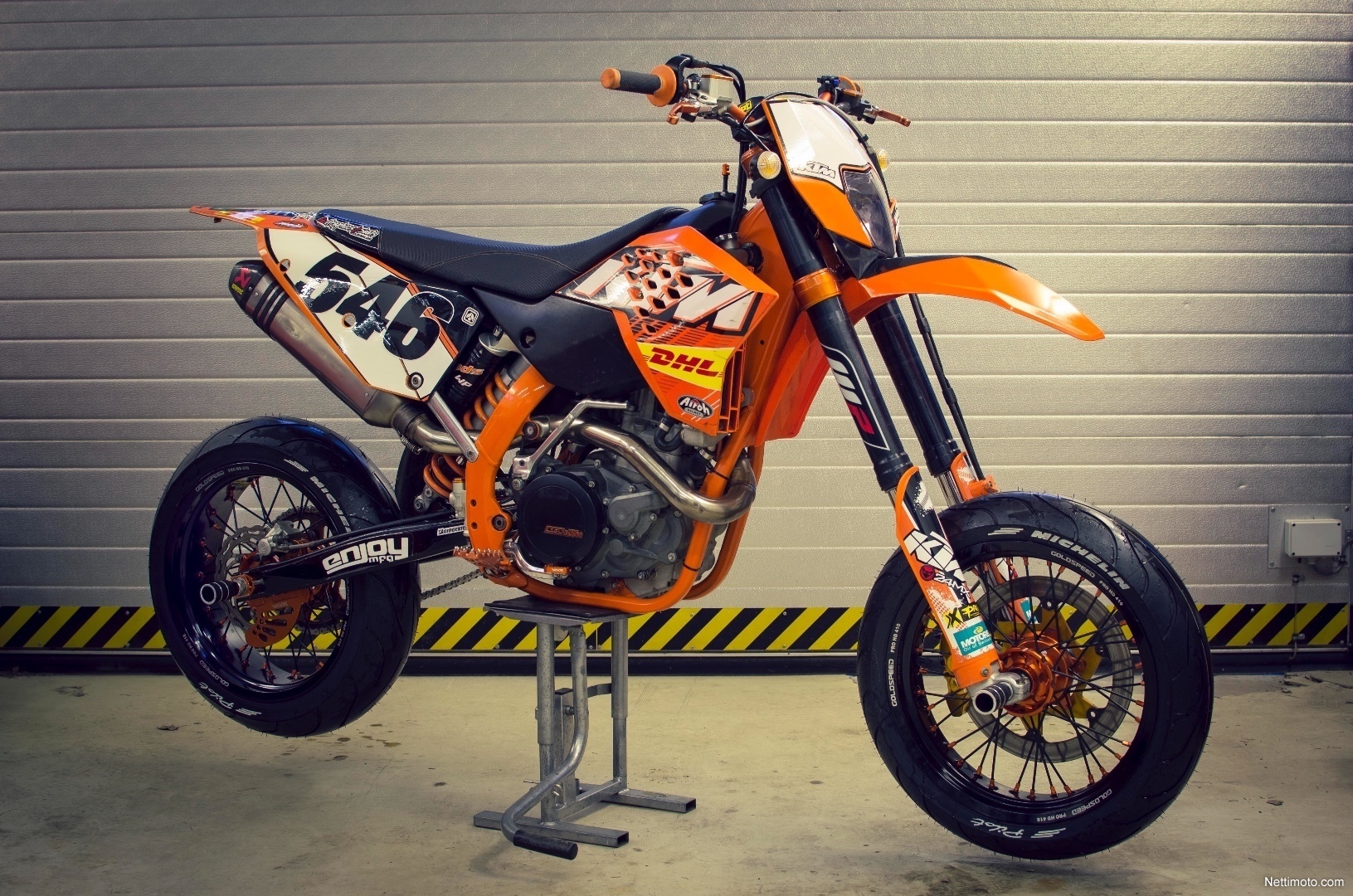 KTM 450 EXC R Valkokilpi Supermoto 450 Cm 2008 Kauniainen