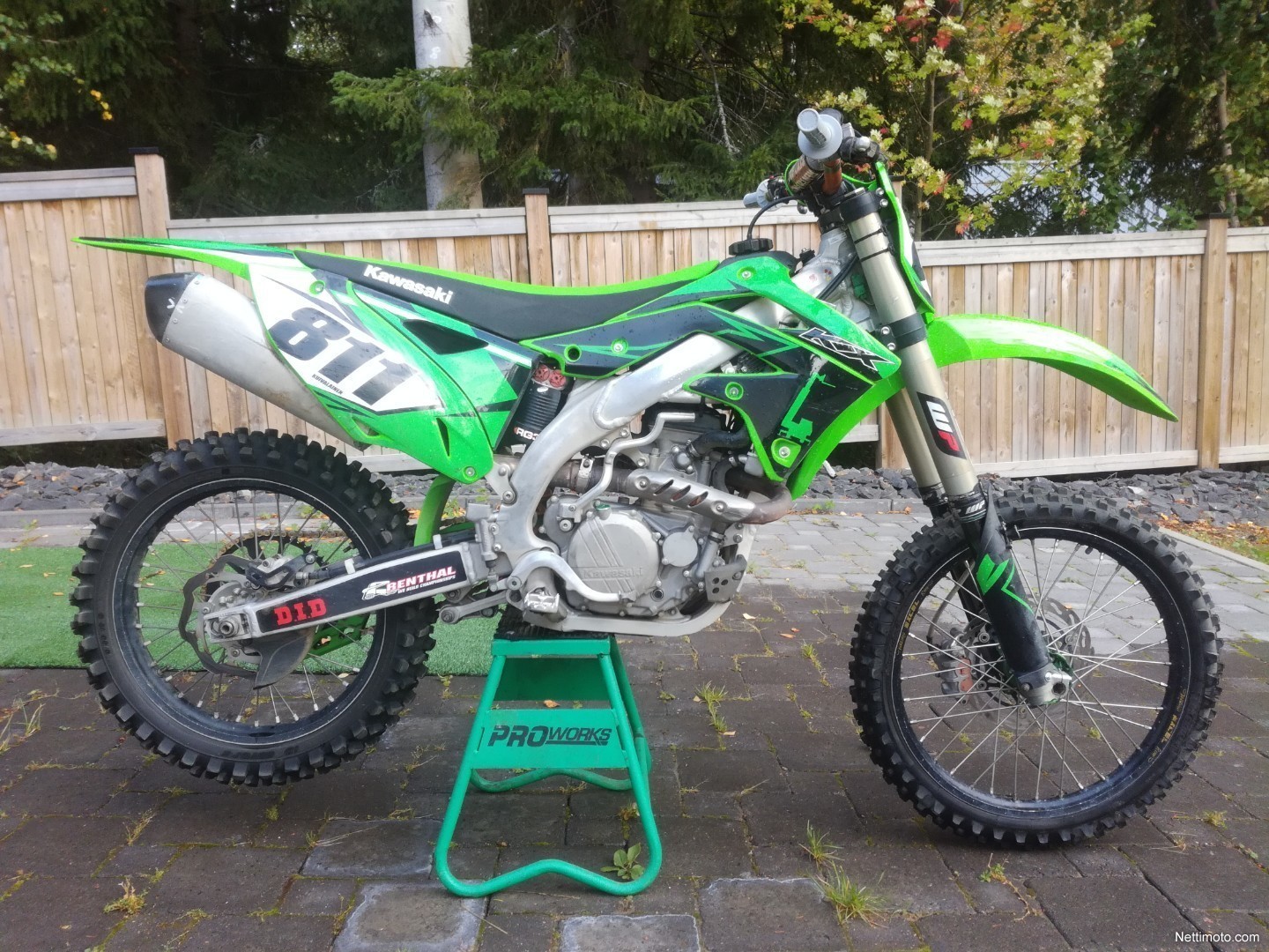 Kawasaki KX 450 F 450 Cm 2015 Joensuu Moottoripy r Nettimoto
